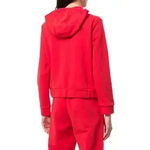 Emporio Armani Logo Hooded Zip-up Casual Coat
