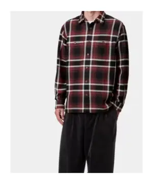 Carhartt Work In Progress Plaid Patch-pocket Shirt - Multicolor