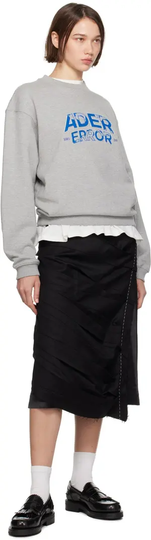 ADER ERROR Long Sleeve Sweatshirt With Logo