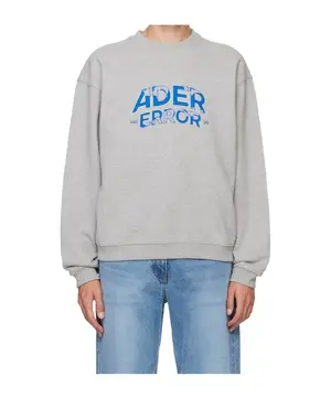 ADER ERROR Long Sleeve Sweatshirt With Logo