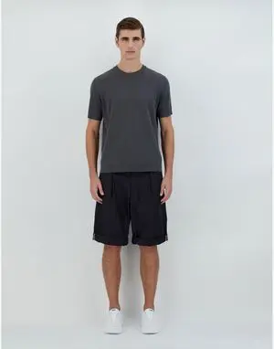 Herno Crewneck Short-sleeved T-shirt - Black