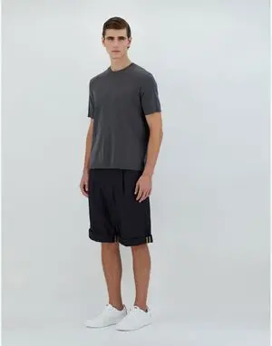 Herno Crewneck Short-sleeved T-shirt - Black