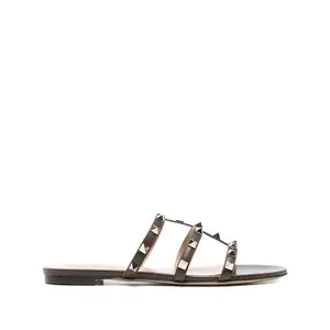 Valentino Garavani Rockstud Slip-on Sandals - Multicolor