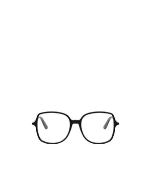 Dior Square Frame Glasses - Black