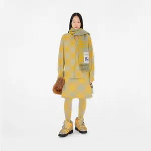 Burberry Checked Collared Long-sleeve Shirt