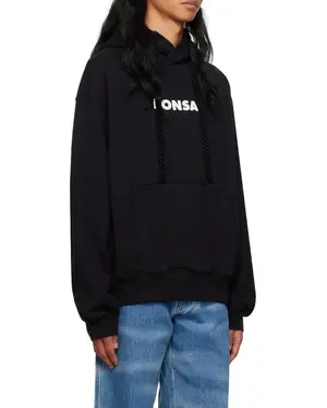BONSAI Logo Printed Drawstring Hoodie