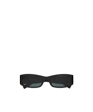 Saint Laurent Rectangular Sunglasses - Black