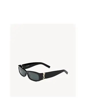 Saint Laurent Rectangular Sunglasses - Black