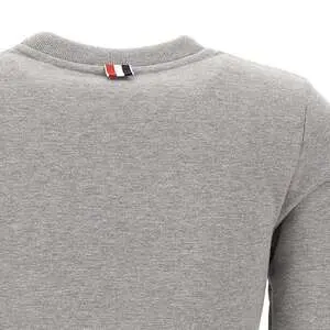 Thom Browne Loopback 4-bar Sweatshirt - Light Gray