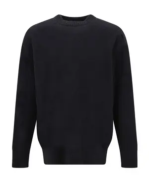 OAMC Logo Intarsia-knit Crewneck Jumper