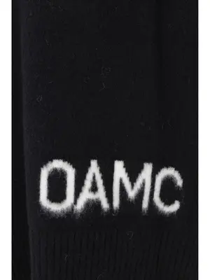 OAMC Logo Intarsia-knit Crewneck Jumper