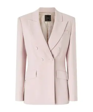 Pinko Peak Lapel Double Breasted Blazer