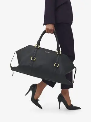 Alexander McQueen Farringdon Maxi Tote Bag - Black