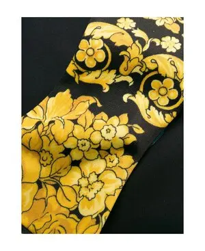 Versace Graphic Printed Side-tied Bikini Bottoms - Black