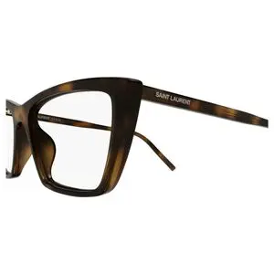 Saint Laurent Cat Eye Eyeglasses - Brown