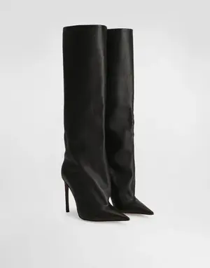 Dolce & Gabbana Devotion Pointed Toe Boots