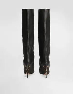 Dolce & Gabbana Devotion Pointed Toe Boots