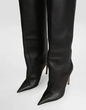 Dolce & Gabbana Devotion Pointed Toe Boots