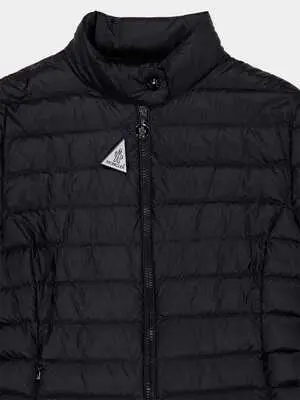 Moncler Quilted Zip-up Jacket - Black