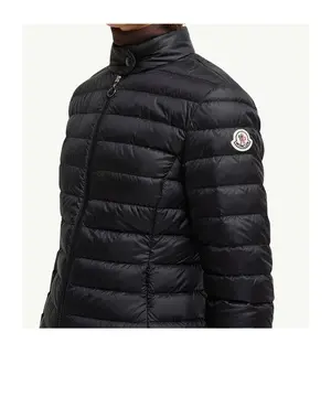 Moncler Quilted Zip-up Jacket - Black