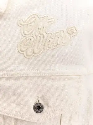 Off-White Logo Embroidered Buttoned Gilet