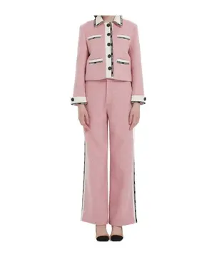 Marissa Chiara Logo Webbing Jacket
