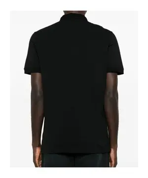 Dolce & Gabbana Logo-embroidered Polo Shirt - Black