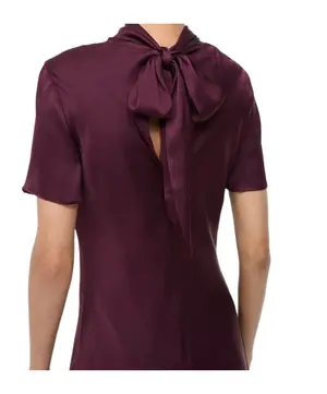 Staud Iris Silk Mini Dress