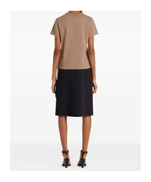 COURREGES Courrèges Logo Patch Crewneck T-shirt
