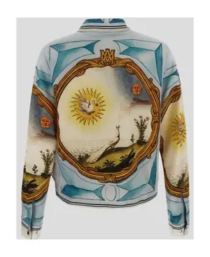 Amiri Landscape Frame Zip Up Jacket - Multicolor