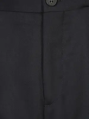 Incotex Tapered Trousers With Zip Closure - Black