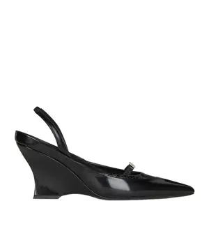 Givenchy Raven Wedge Pumps