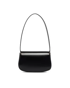Saint Laurent Voltaire Foldover Top Mini Shoulder Bag - Black