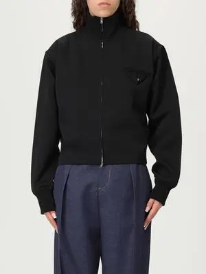 Bottega Veneta High Neck Zipped Jacket