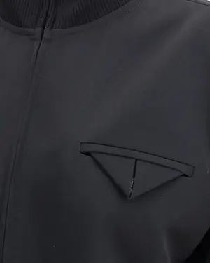 Bottega Veneta High Neck Zipped Jacket