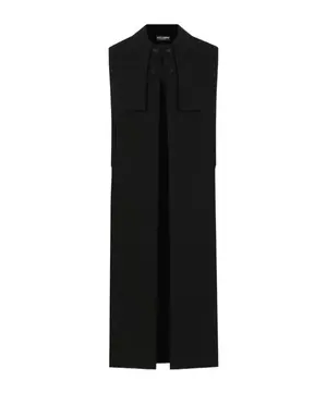 Dolce & Gabbana Cape With Shawl Collar