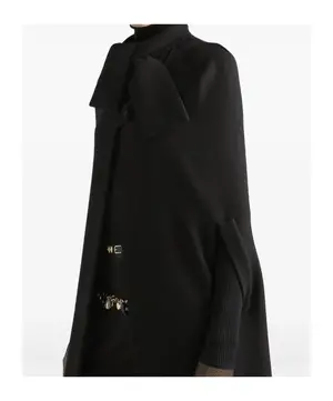Dolce & Gabbana Cape With Shawl Collar