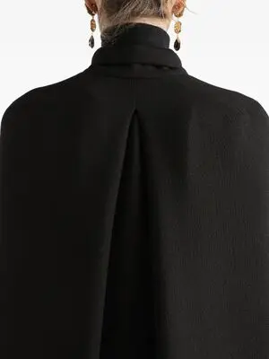 Dolce & Gabbana Cape With Shawl Collar