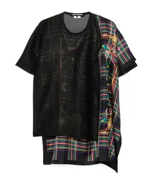 Junya Watanabe Lurex-detailed T-shirt