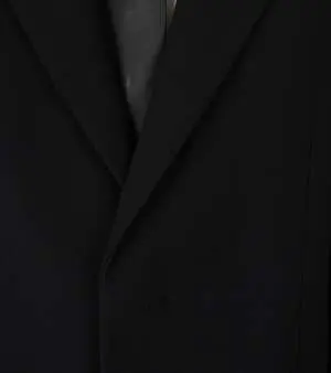 JIL SANDER Textured Lapel Suit - Black