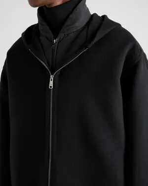 Prada Wool Jacket With Hood