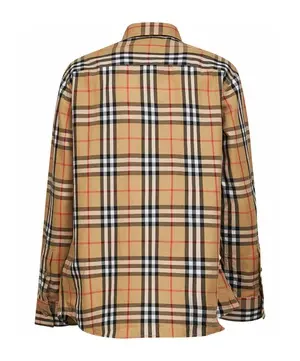 Burberry Long-sleeve Checked Shirt - Multicolor