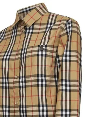 Burberry Long-sleeve Checked Shirt - Multicolor