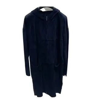 Max Mara Long-sleeved Hooded Jacket - Black