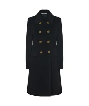 Tagliatore Hennie Double-breasted Coat - Black