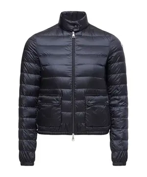 Moncler Lans Short Down Jacket - Night Blue