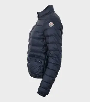 Moncler Lans Short Down Jacket - Night Blue