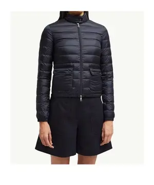 Moncler Lans Short Down Jacket - Night Blue