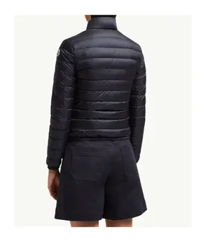 Moncler Lans Short Down Jacket - Night Blue