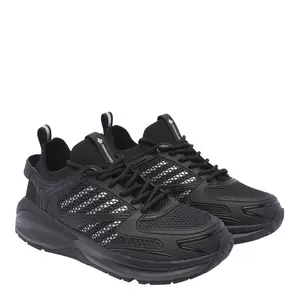 Dsquared2 Panelled Mesh Lace-up Sneakers - Black